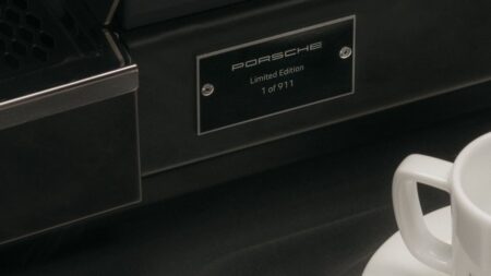 Porsche x La Marzocco Espresso Machine is for Coffee Aficionados