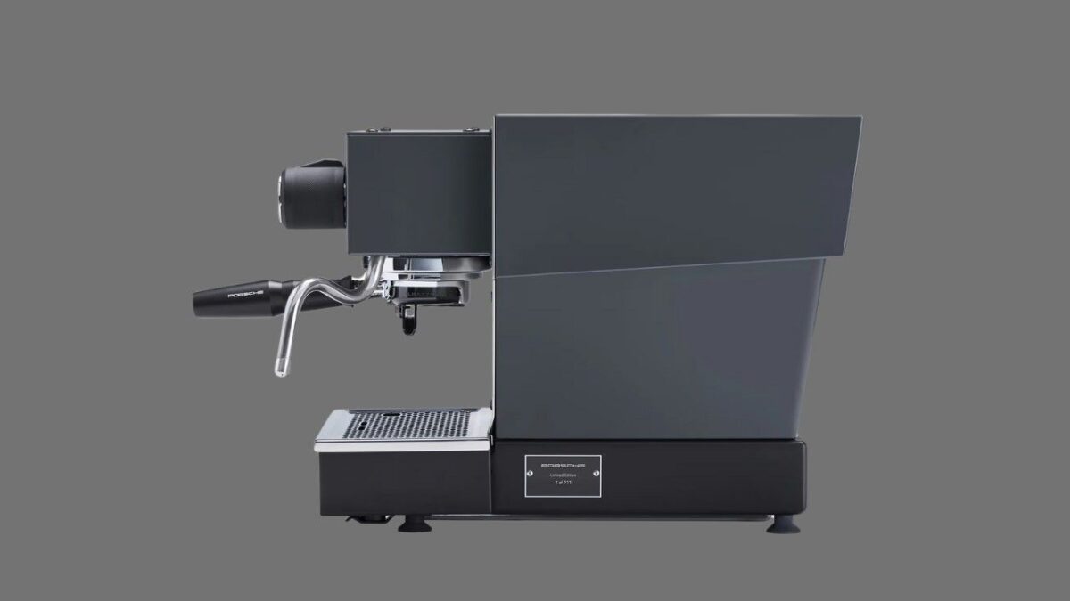 Porsche x La Marzocco Espresso Machine is for Coffee Aficionados