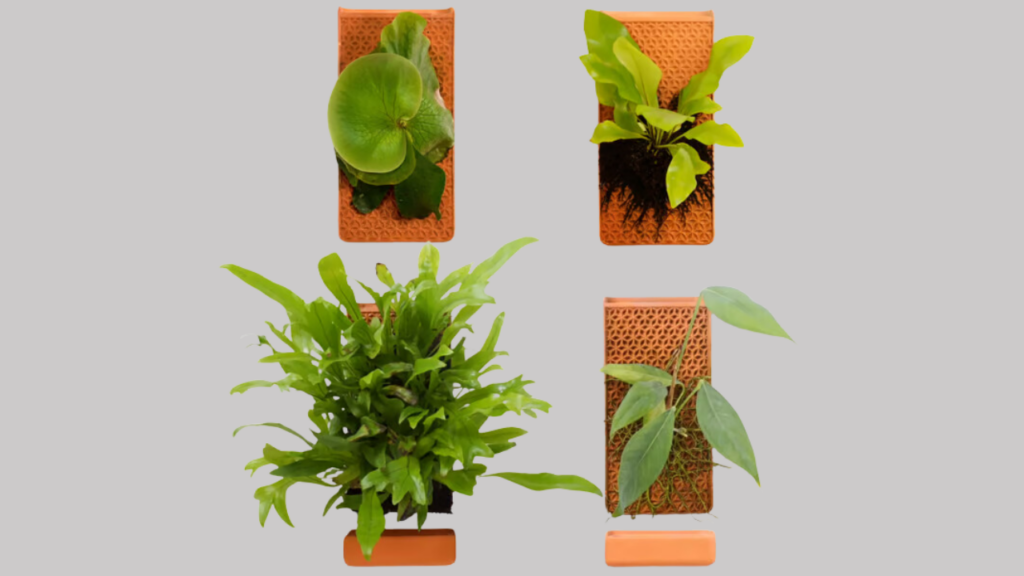 Self-Watering Tevaplanter Tile for Plants Inspired by Nature
