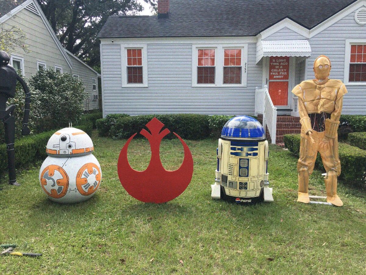 10+ Star Wars Halloween Display Ideas From Galaxy Far, Far Away