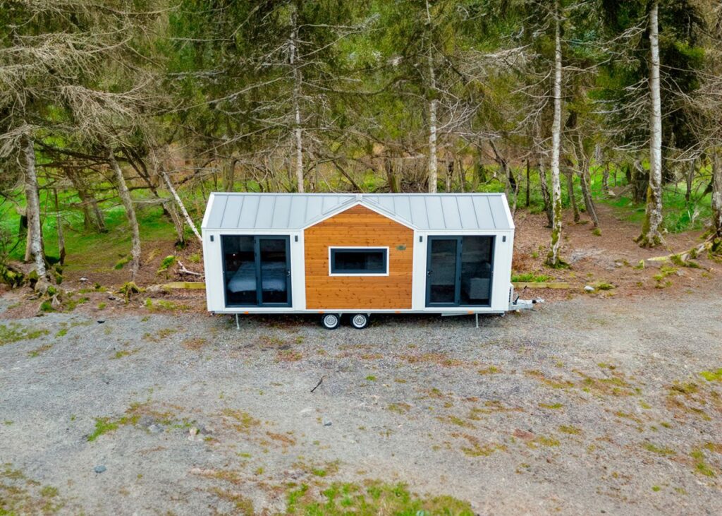 Venice Tiny House Cocoons Two in its Comforting Interior