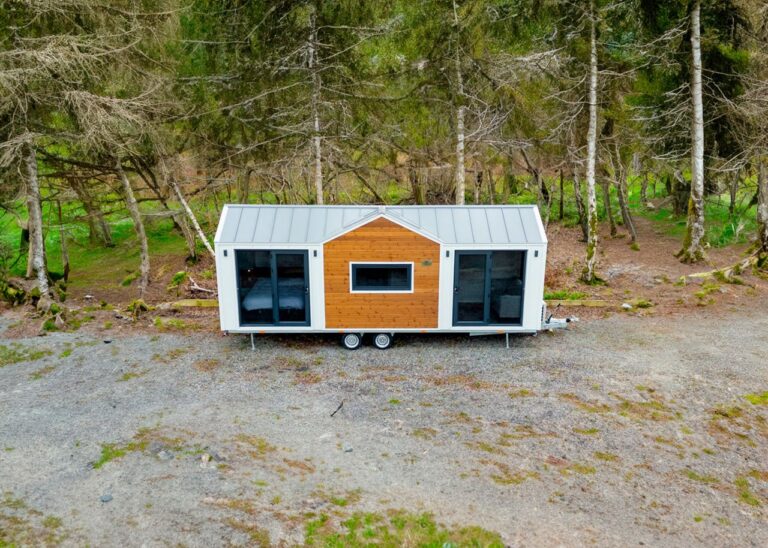 Venice Tiny House Cocoons Two in its Comforting Interior