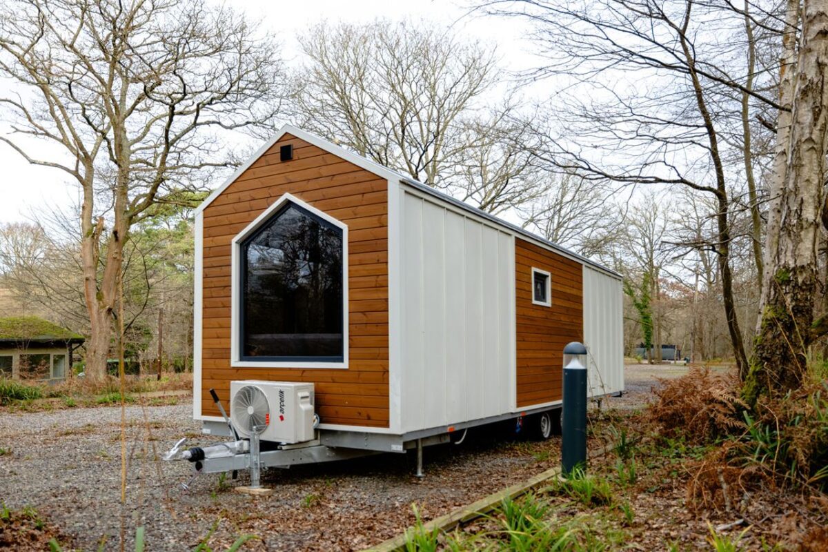 Venice Tiny House Cocoons Two in its Comforting Interior