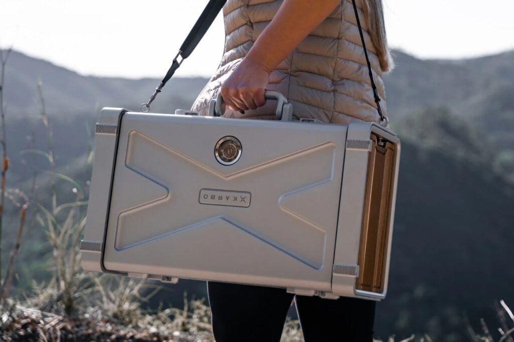 Portable Karbo Grill X1 Features Versatile Cooking Options