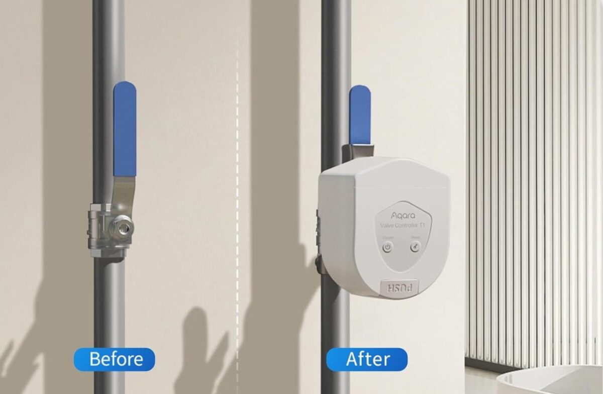 Aqara Valve Controller T1 Safeguards Home from Water Damage