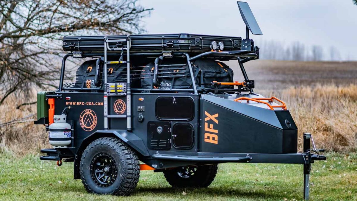 BFX Camper Trailer is Off-Road Predator With Hunter Instincts
