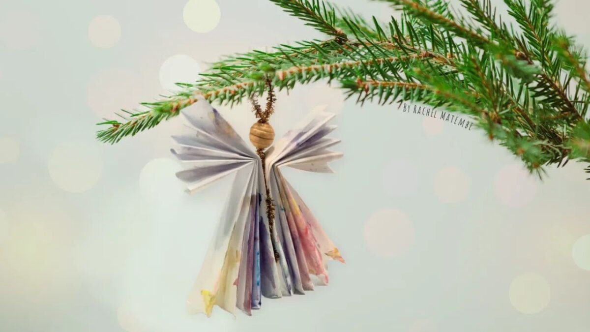 95+ Recycled Christmas Decorations Made From Material at Home