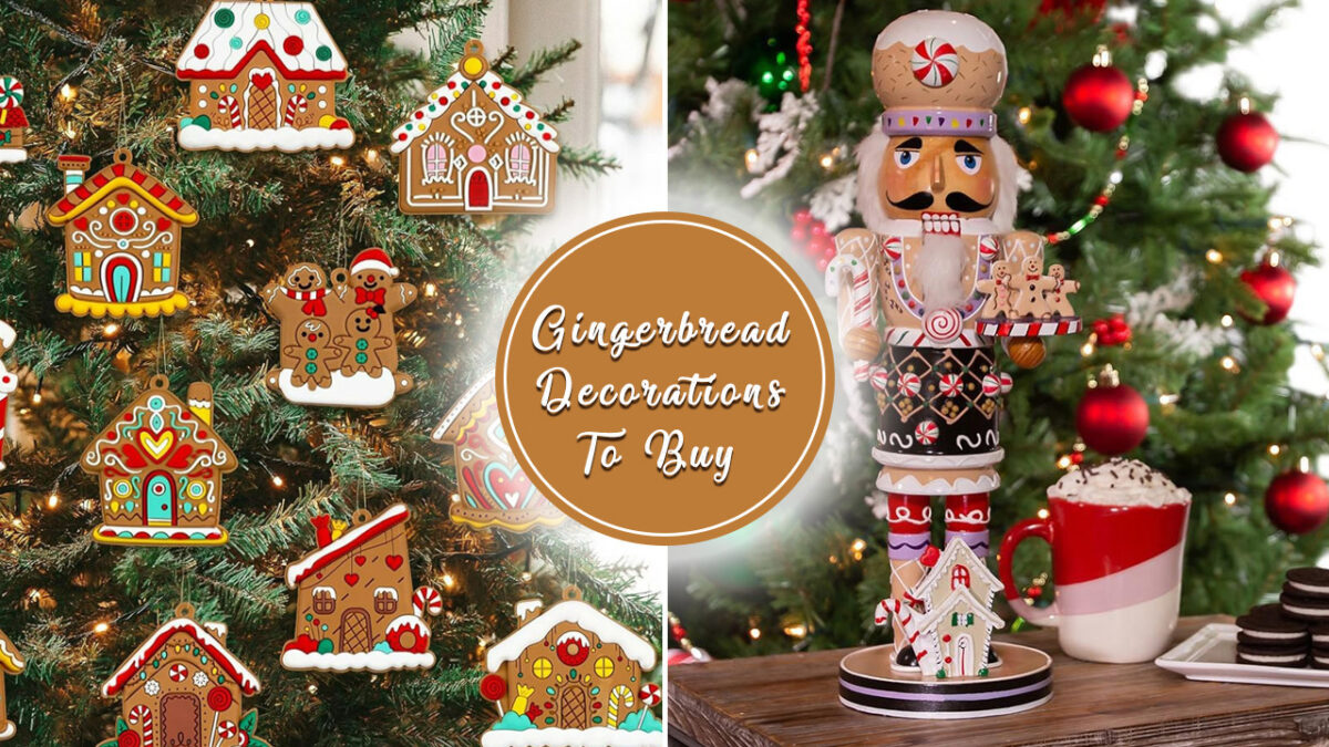 Best Gingerbread Decorations to buy for Christmas