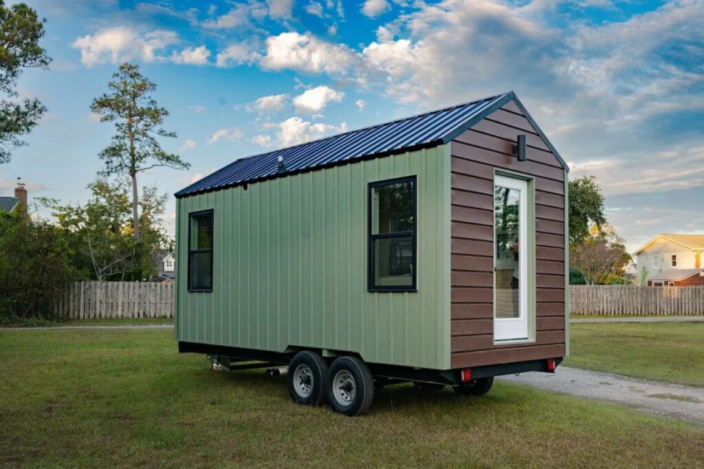 Lad Tiny House is Compact, Affordable Two-Person Dwelling