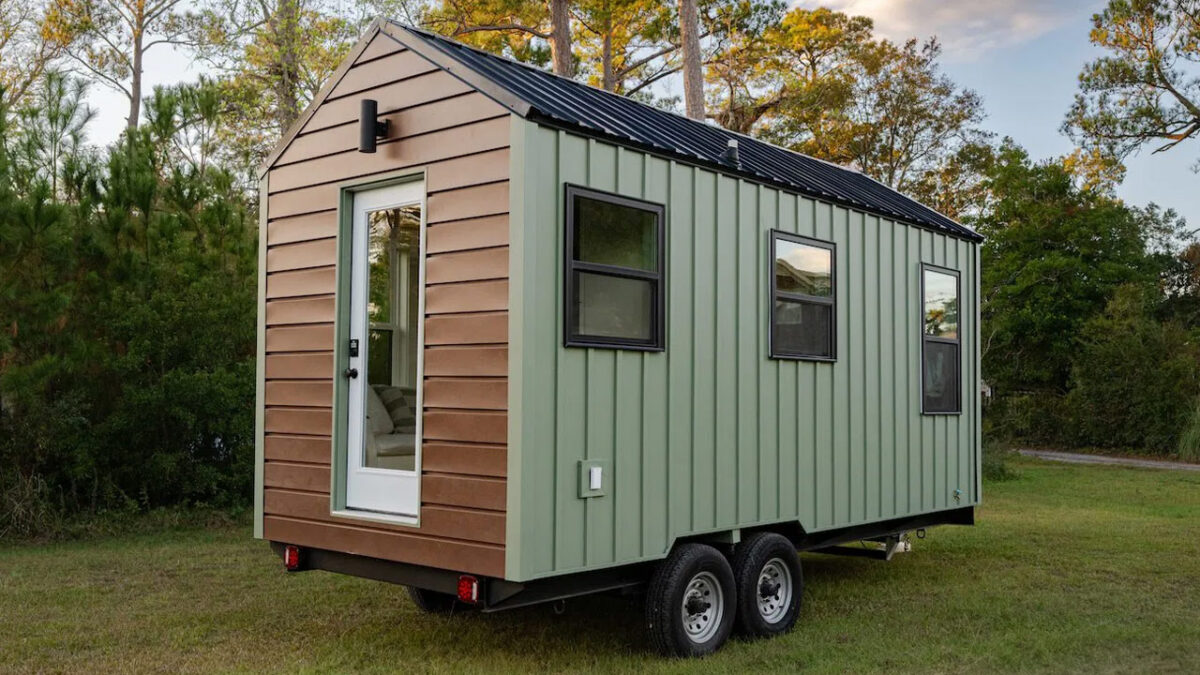 Lad Tiny House is Compact, Affordable Two-Person Dwelling