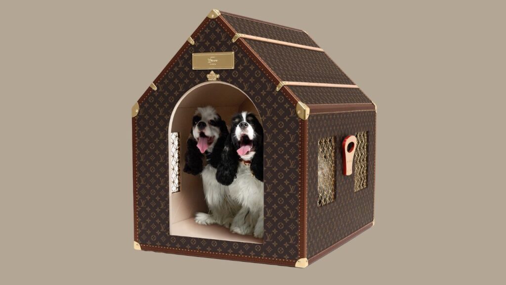 This Louis Vuitton Dog House's Price will Leave You Bewildered