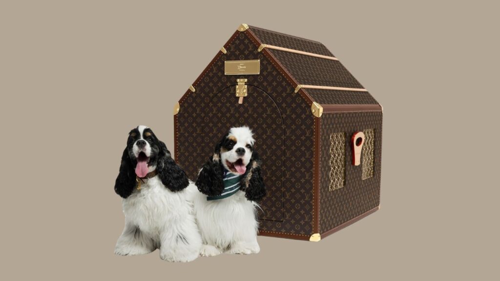 This Louis Vuitton Dog House's Price will Leave You Bewildered