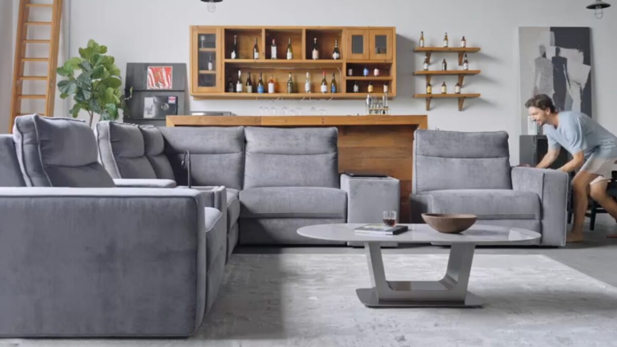 EliteNest Modular Sofa is the Only Furniture for Your Man Cave
