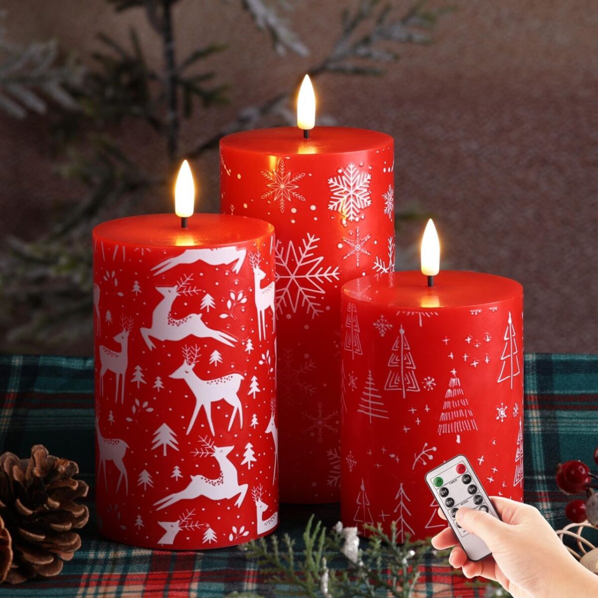 Best Flameless Candles for Christmas on Amazon: Buy Now!