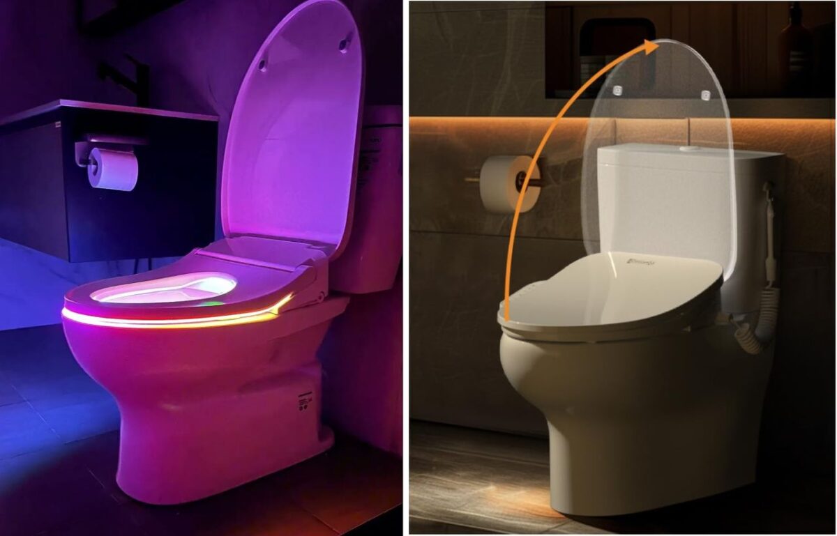 iCleaningo DCO2 Bidet Seat Makes a Toilet Smart and Convenient