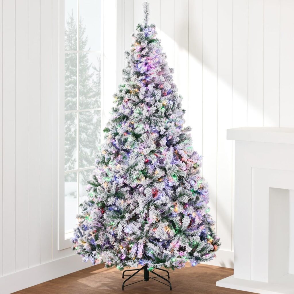 20+ Coolest Snow-Flocked Christmas Trees to Buy in 2024