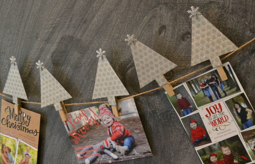 Christmas Card Display Ideas to add Subtle Magic to Festive Décor