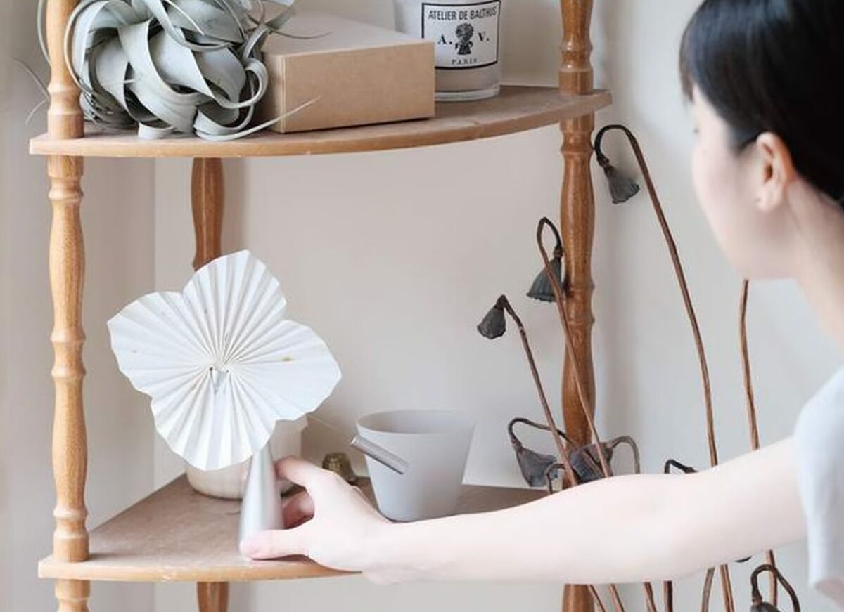 Kami Diffuser is Fusion of Origami, Scent, and Serenity