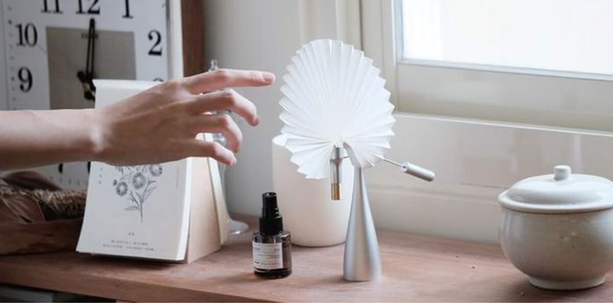 Kami Diffuser is Fusion of Origami, Scent, and Serenity