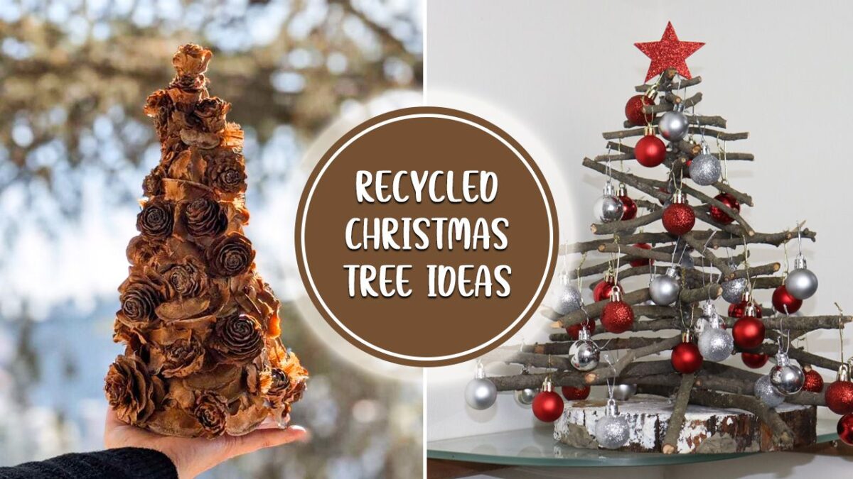 40 Best Recycled Christmas Tree Ideas to Try This Year