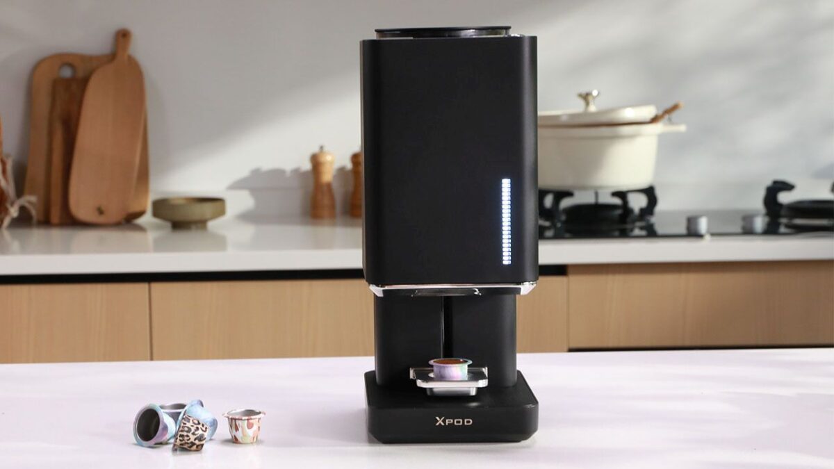 Xpod Coffee Pod Maker Grinds Beans and Offers Fresh Capsules