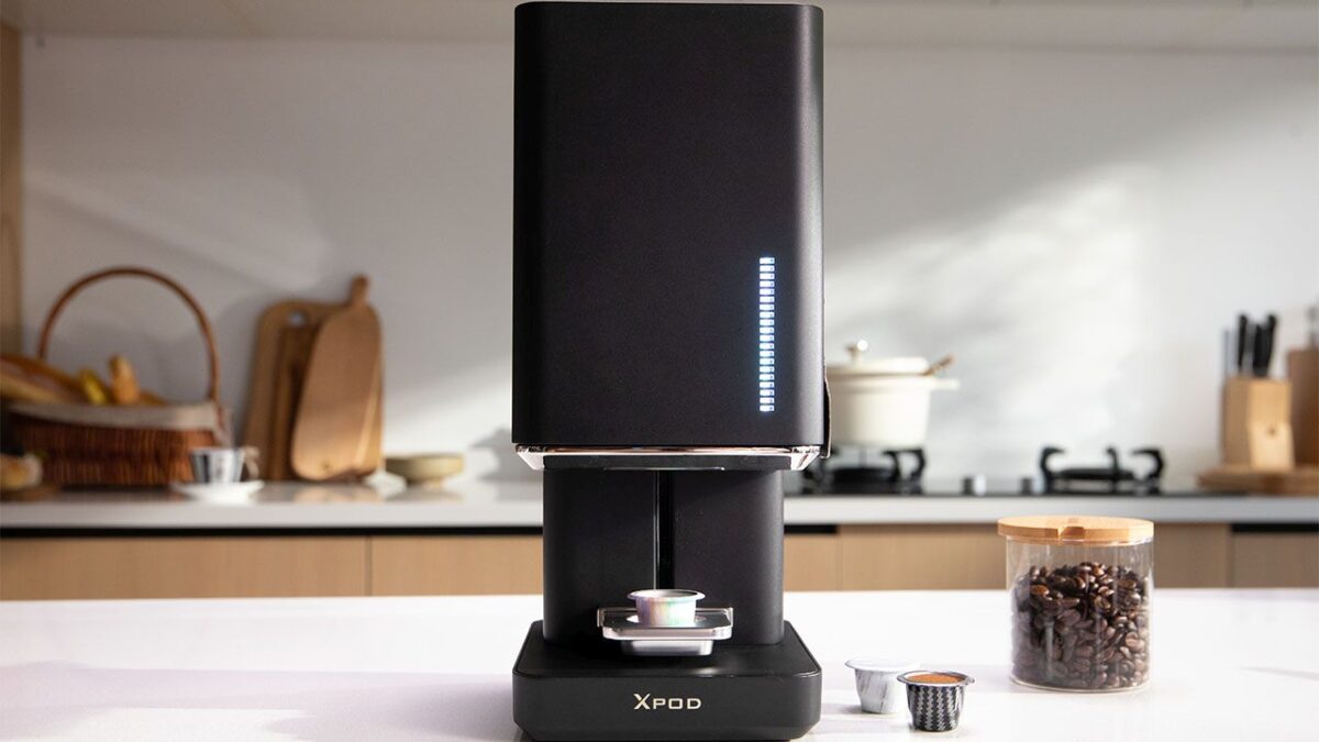 Xpod Coffee Pod Maker Grinds Beans and Offers Fresh Capsules