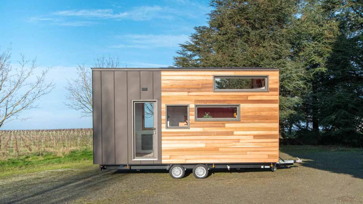 20ft Cardabelle Tiny House Features Hidden Nooks for Accessories