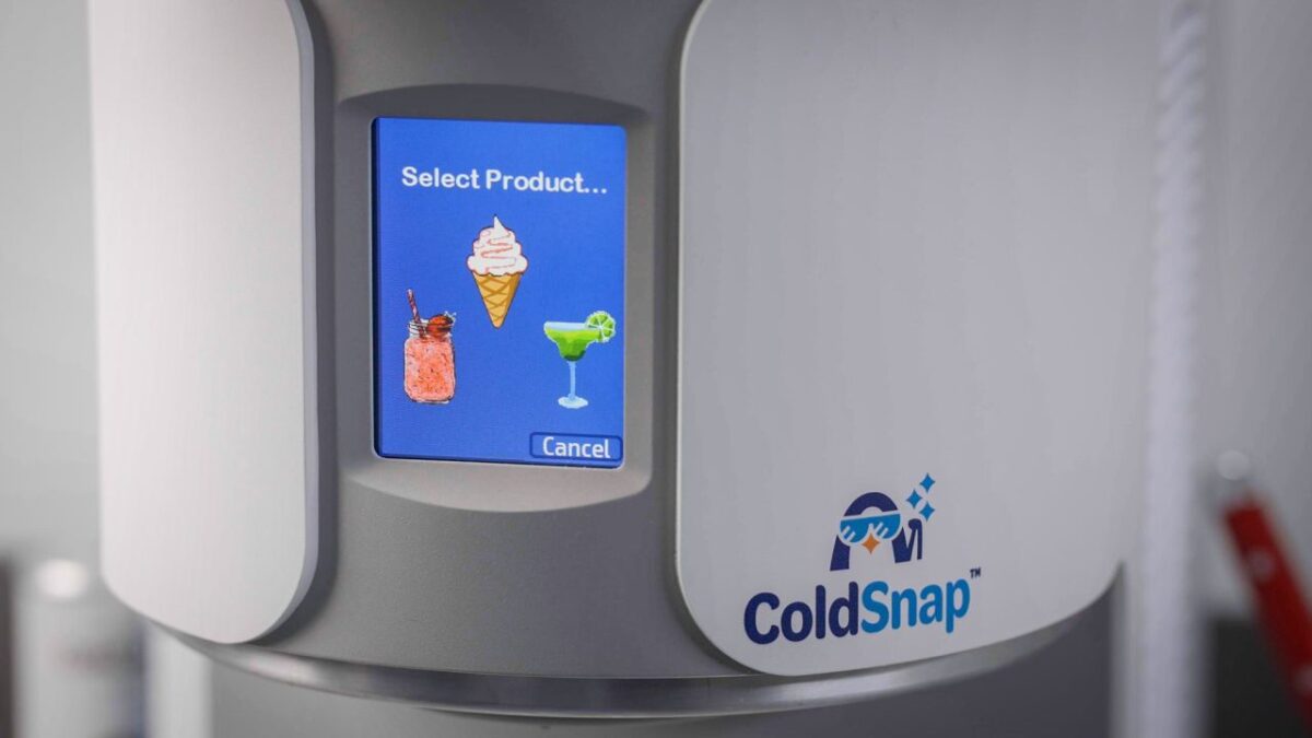 ColdSnap Ice Cream Maker Serves Frozen Treats in Just 2 Minutes