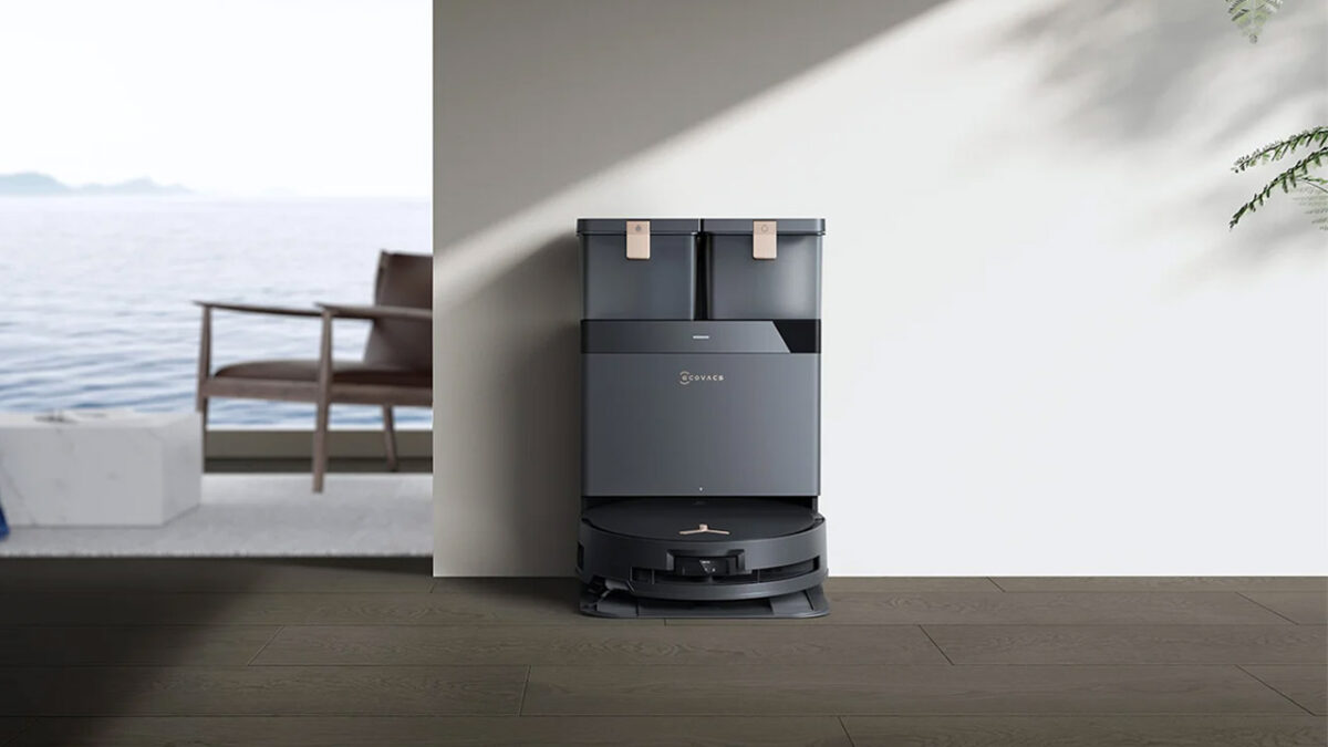 DEEBOT X8 Pro Omni Robovac Features Self-Cleaning Roller Mop