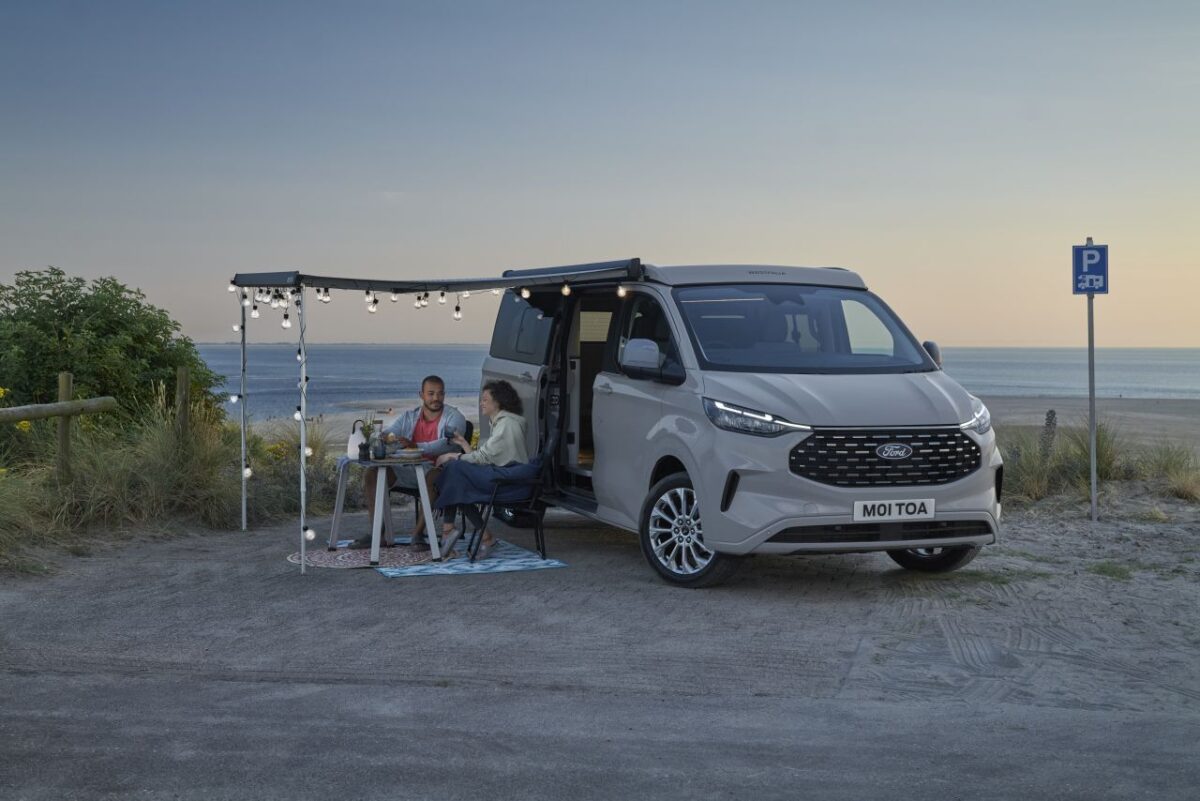 Ford New Nugget Campervan has Larger Kitchen and a Toilet