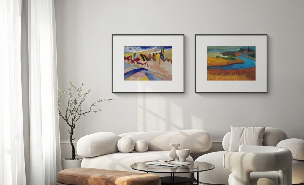 InkPoster Glare-Free E-Ink Screen Brings Art to Life on Your Walls