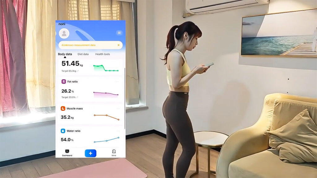 LEFU Smart Scale Offers More Than Just Weight Reading