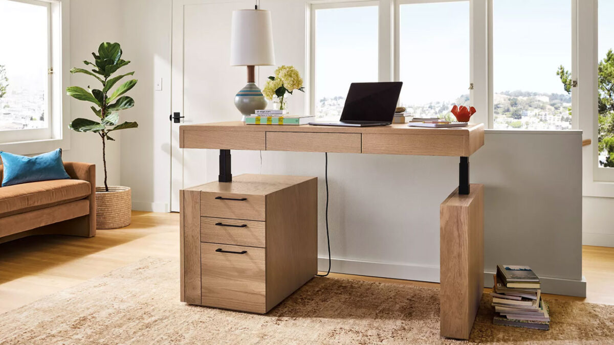 This $5K Adjustable Standing Desk Will Have You Hold Your Breath