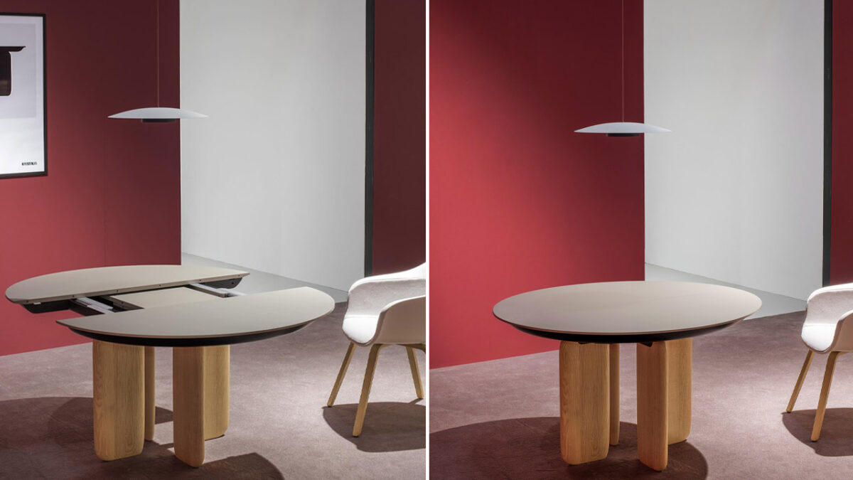 Pala Extendable Dining Table is Voguish Solution for Modern Homes