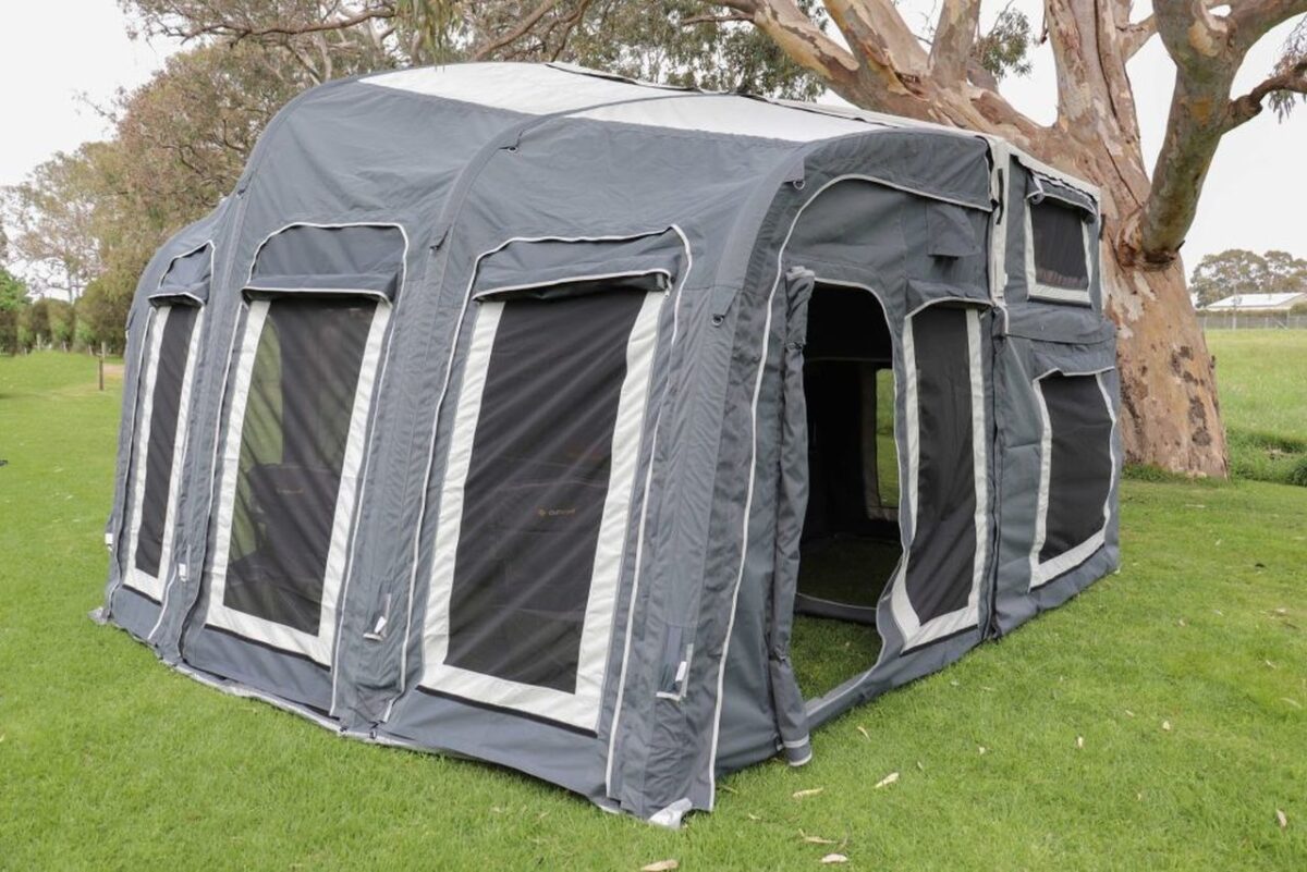A1 Star Vision Off-Grid Trailer Expands Into Spacious Campsite