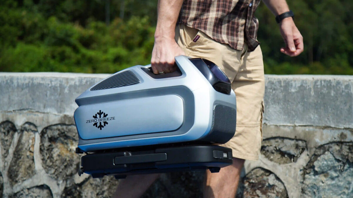 Zero Breeze Mark 3 Portable AC Runs for 7 Hrs on Single Charge