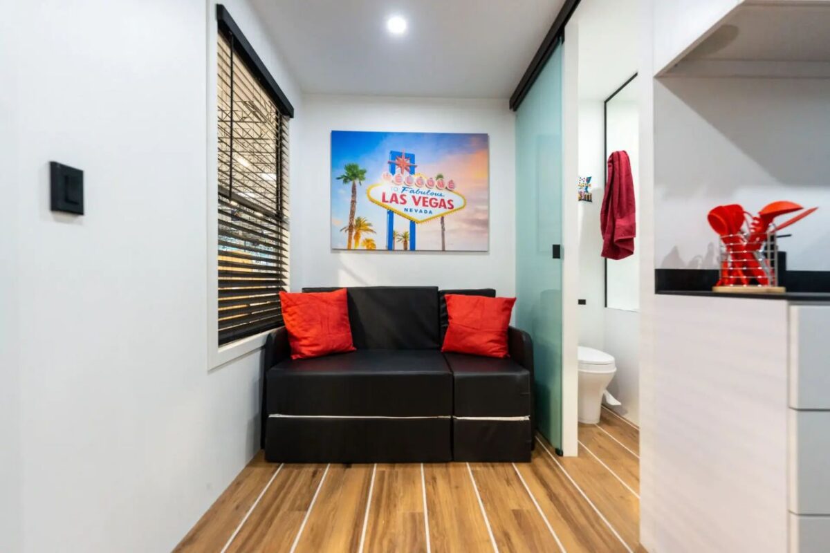 $20K Baby Box is Ultra-Compact Tiny House With Foldable Awning