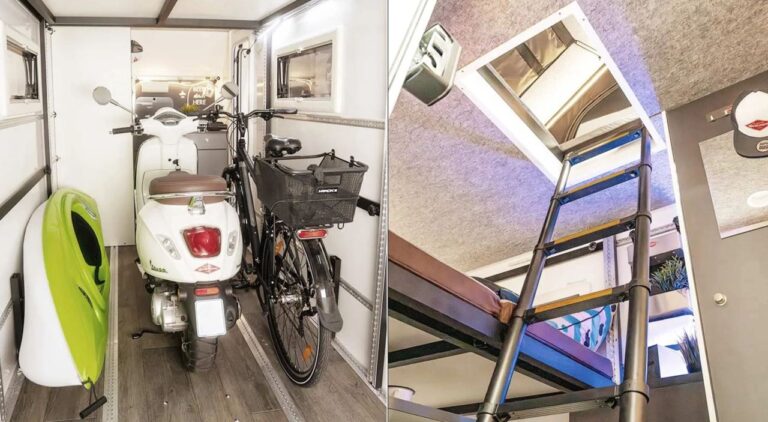 Cube 3 Trailer can be Used for Transport, Living and Camping