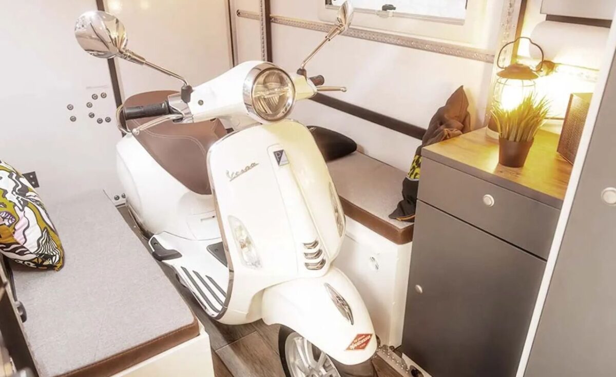 Cube 3 Trailer can be Used for Transport, Living and Camping