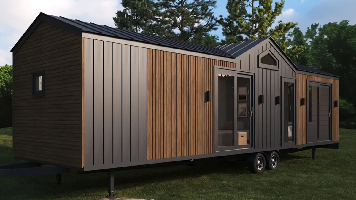 Sky Grande Tiny House is a Single-Level Mansion on Wheels
