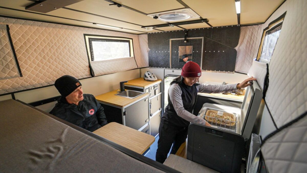 CampOut Slide-In Truck Camper Features Modular Interior Design