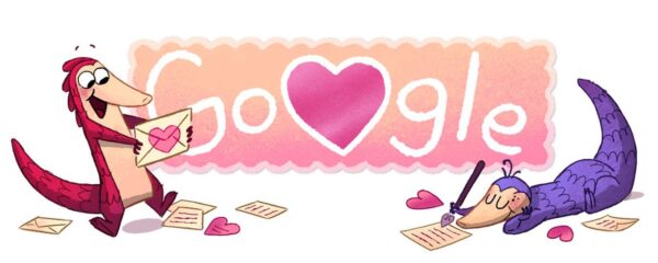 23 Years of Valentine’s Day Google Doodles