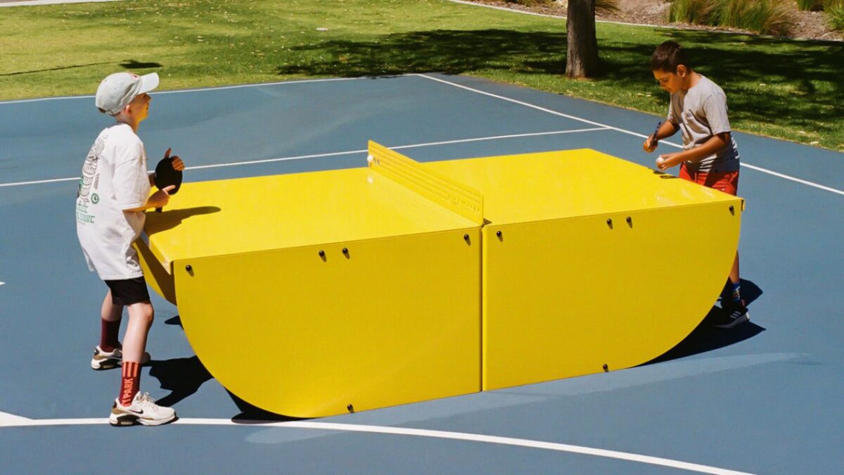 HEROair Outdoor Tennis Table Wears All-Weather for Nonstop Play