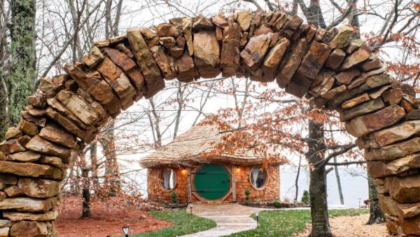 Merry Mushroom is Magical Hobbit House Airbnb in Georgia