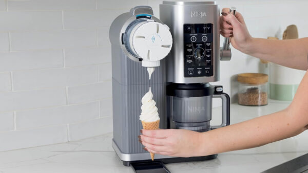 Ninja Swirl Countertop Ice Cream Maker Serves Soft Serve at Home