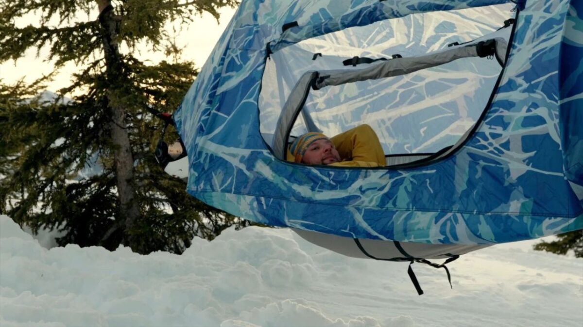 SwissTrail Tree Tent has Flat-Back Support to Ensure Comfy Sleep