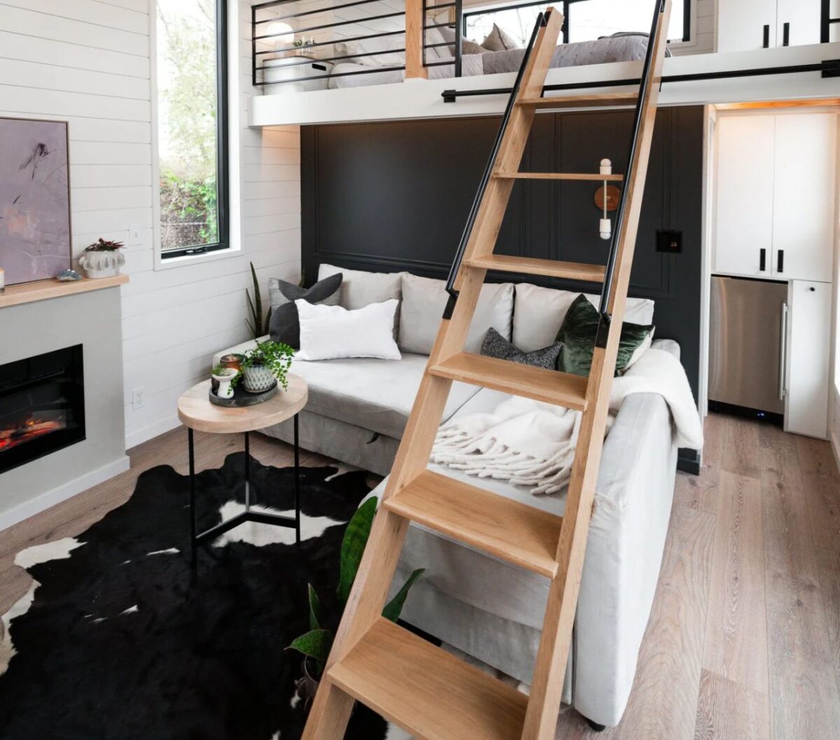 Urban Park Studio Tiny House Offers Sleek Space-Saving Design