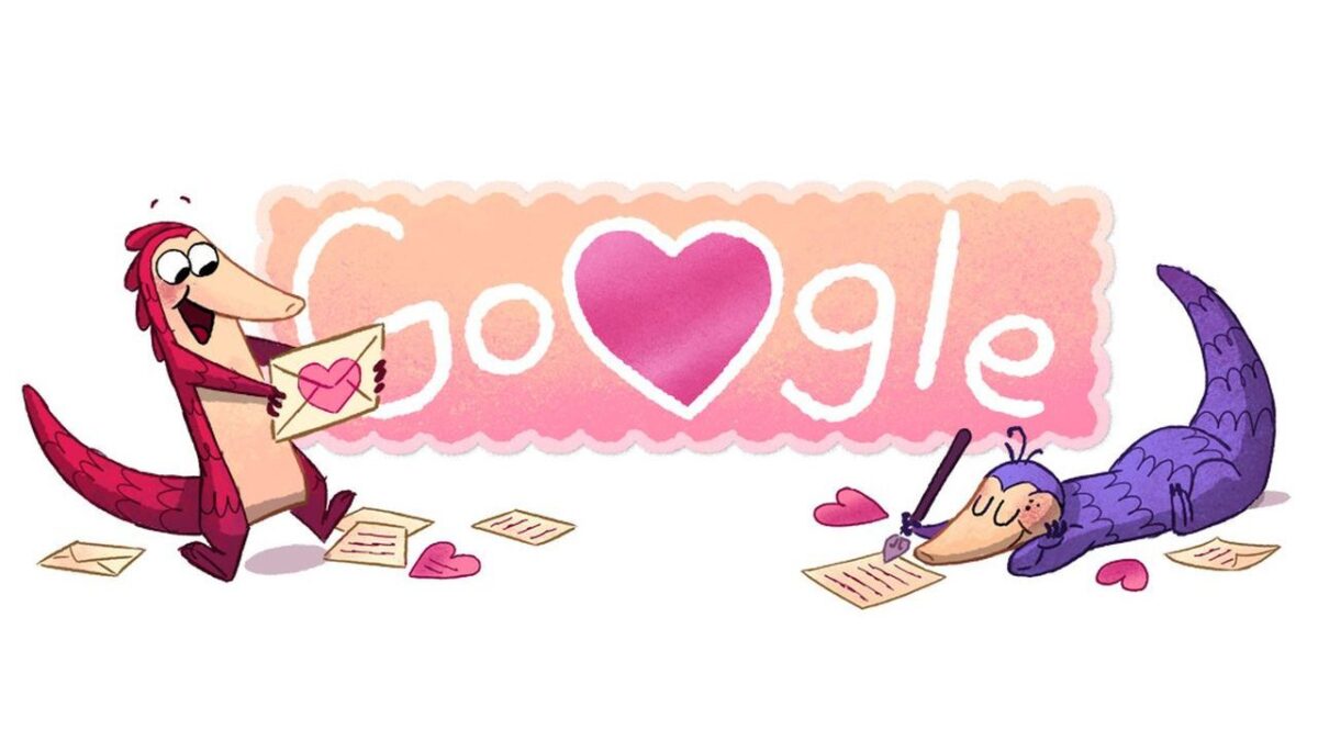 23 Years of Valentine’s Day Google Doodles