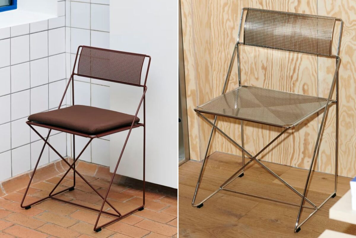 HAY Revives the Iconic Stackable X-Line Chair