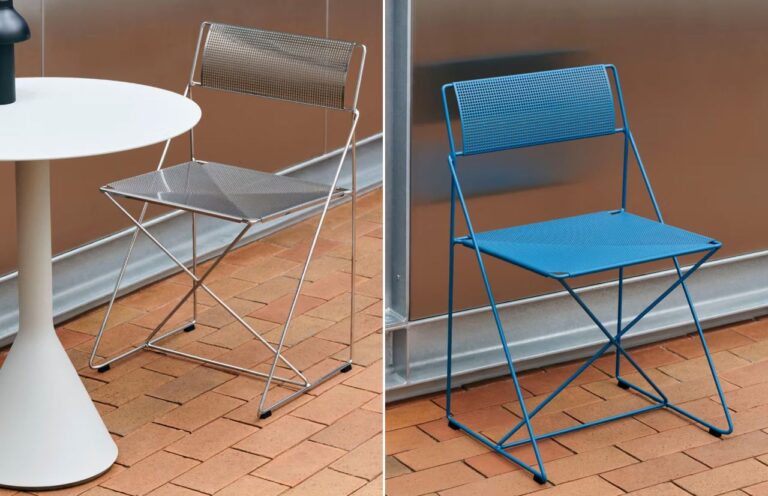 HAY Revives the Iconic Stackable X-Line Chair